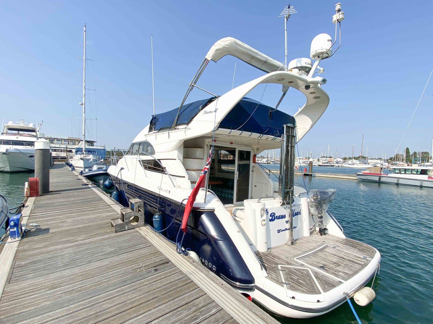 1999 Fairline Phantom 42 | Parker Adams Boat Sales