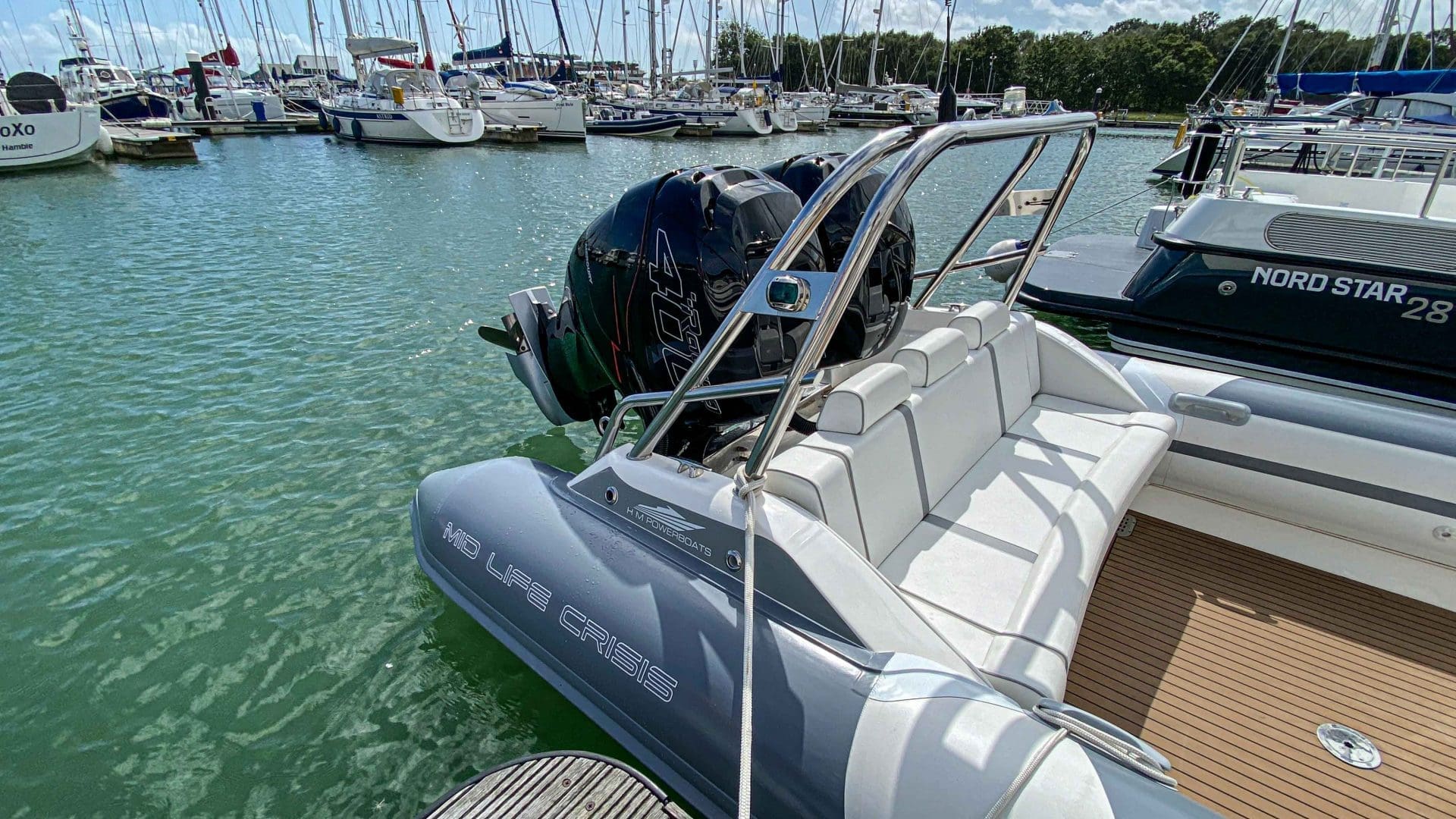 2012 - Hydromax 11m Adam Younger Design RIB - 800HP! | Parker Adams ...