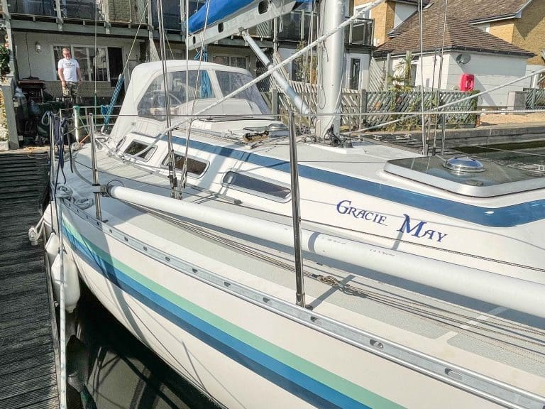 1988 Granada 34 Sailing Boat with Volvo Penta 2002 Engine - Parker ...
