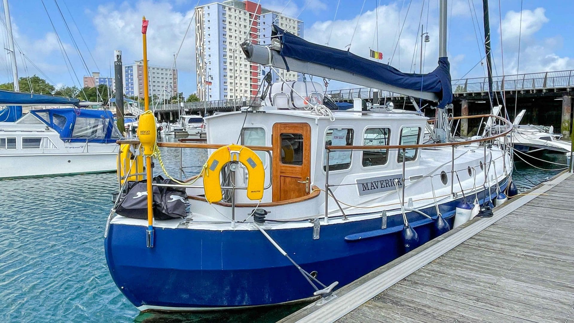 1995 - Colin Archer 37 - Motoryacht | Parker Adams Boat Sales