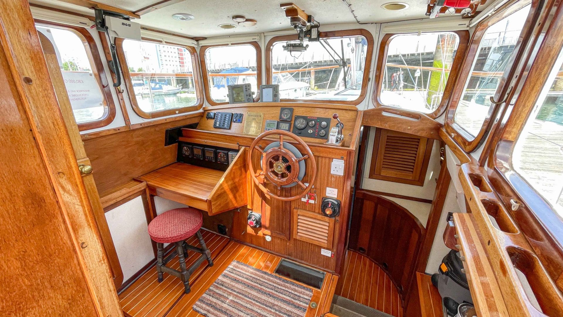 1995 - Colin Archer 37 - Motoryacht | Parker Adams Boat Sales