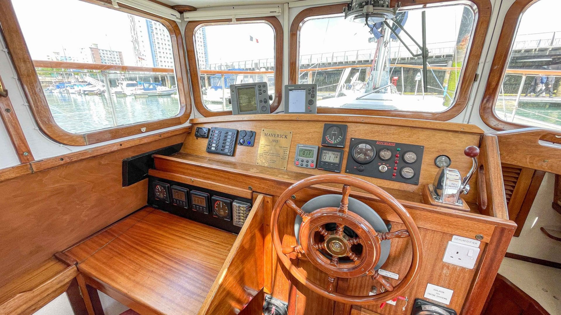1995 - Colin Archer 37 - Motoryacht | Parker Adams Boat Sales