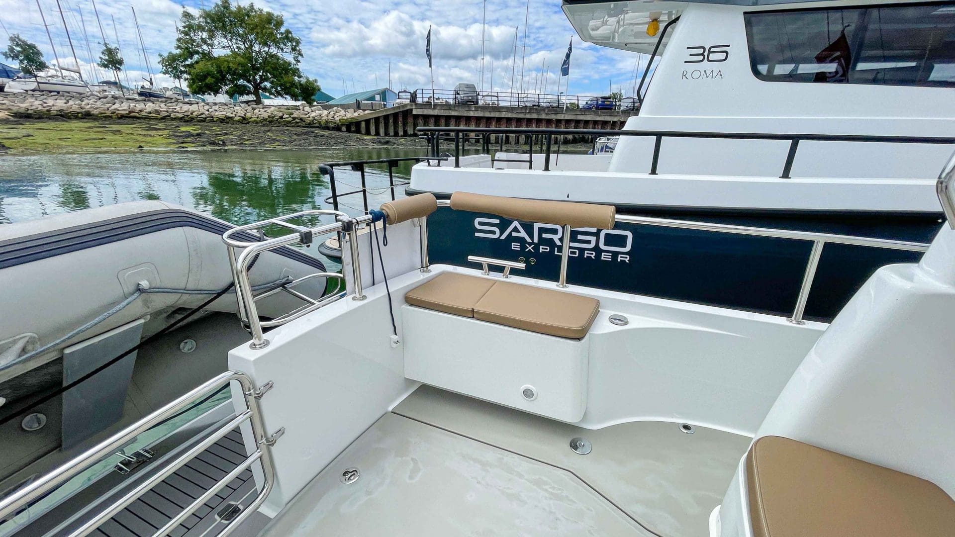 2018 - Sargo 28 with Volvo Penta D6 370 Engine | Parker Adams Boat Sales