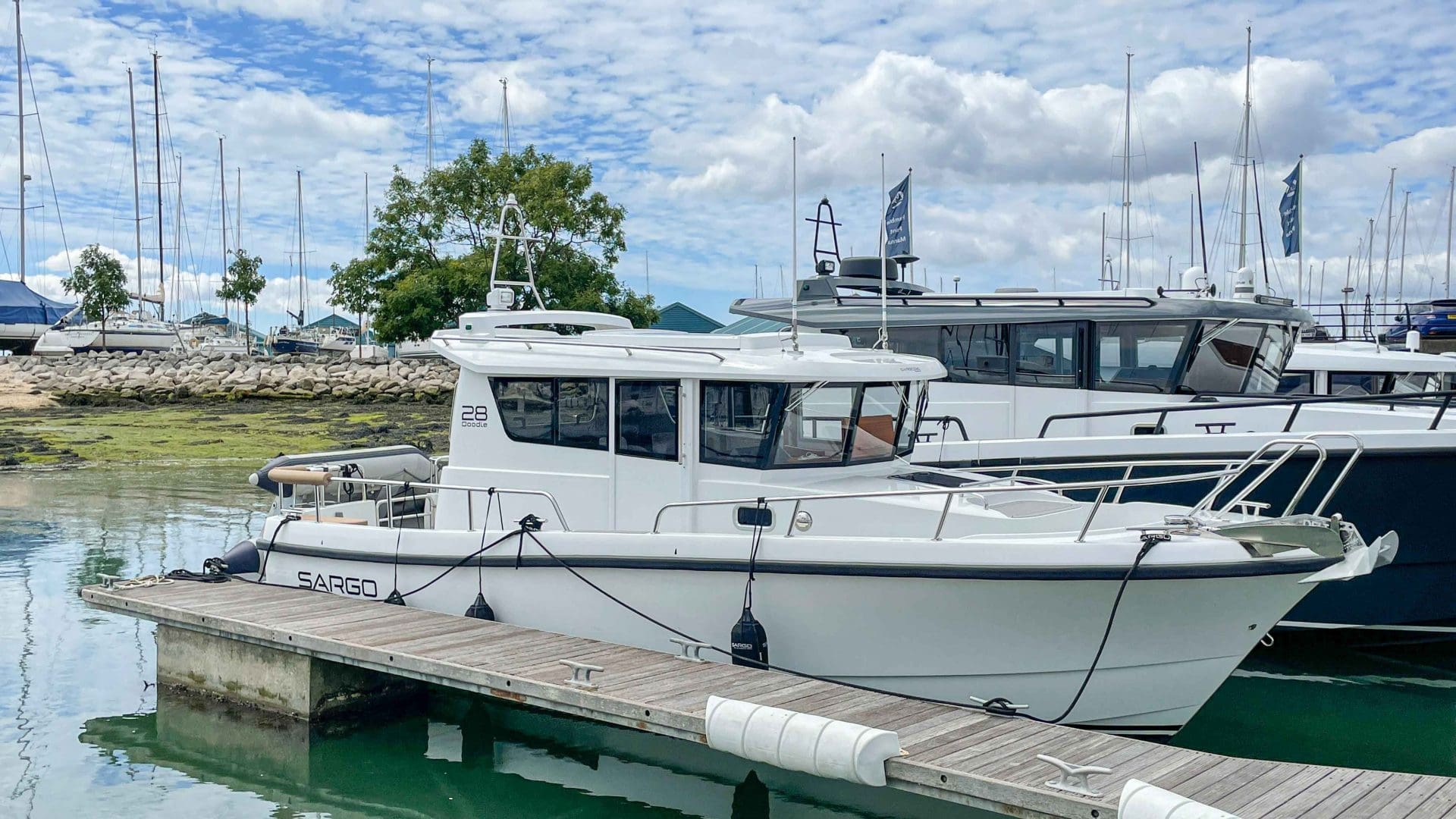 2018 - Sargo 28 with Volvo Penta D6 370 Engine | Parker Adams Boat Sales