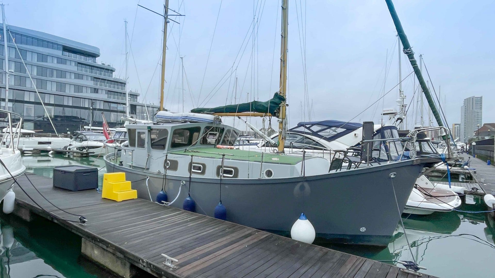 1984 - Colvic Watson 34 with Beta Marine 75hp engine | Parker Adams ...