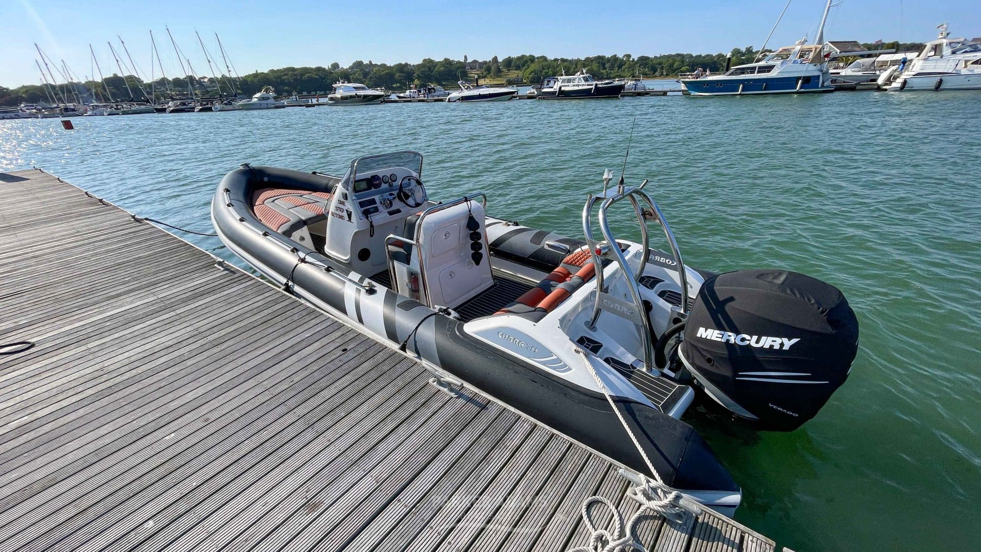 2008 – Cobra Ribs 7.55 with a Mercury Verado 275 outboard | Parker ...