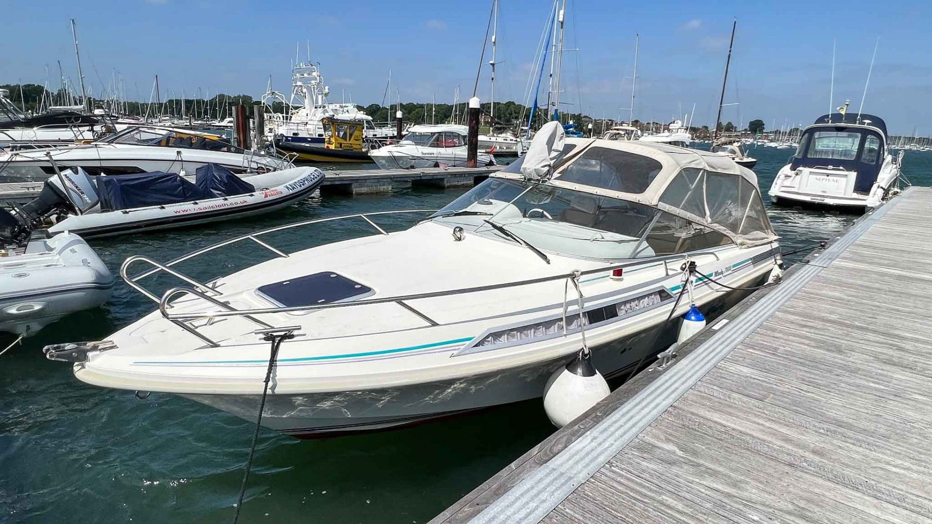 1994 – Windy 7800 with a Volvo Penta AD31 Engine | Parker Adams Boat Sales