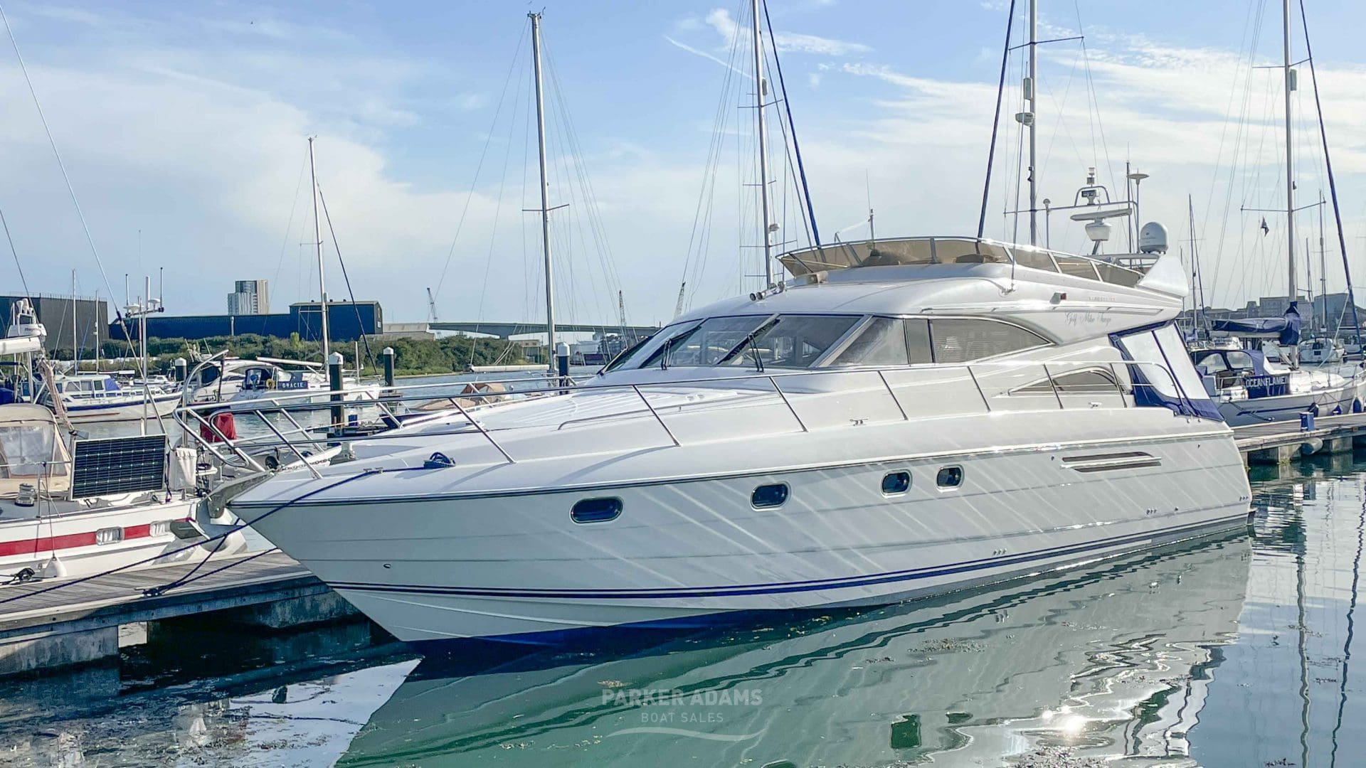 1997 Princess 56 with twin Volvo Penta TAMD122P-B EDC engines - Parker ...