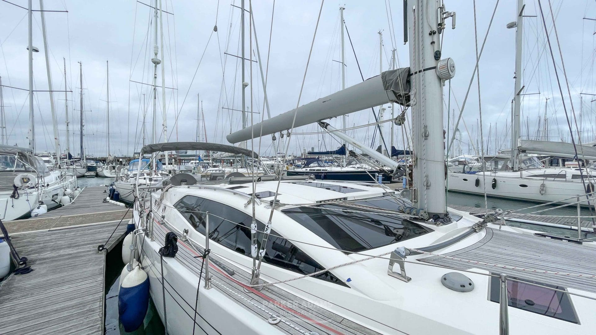 2014 - Southerly 47 with in-boom furling and air con | Parker Adams ...