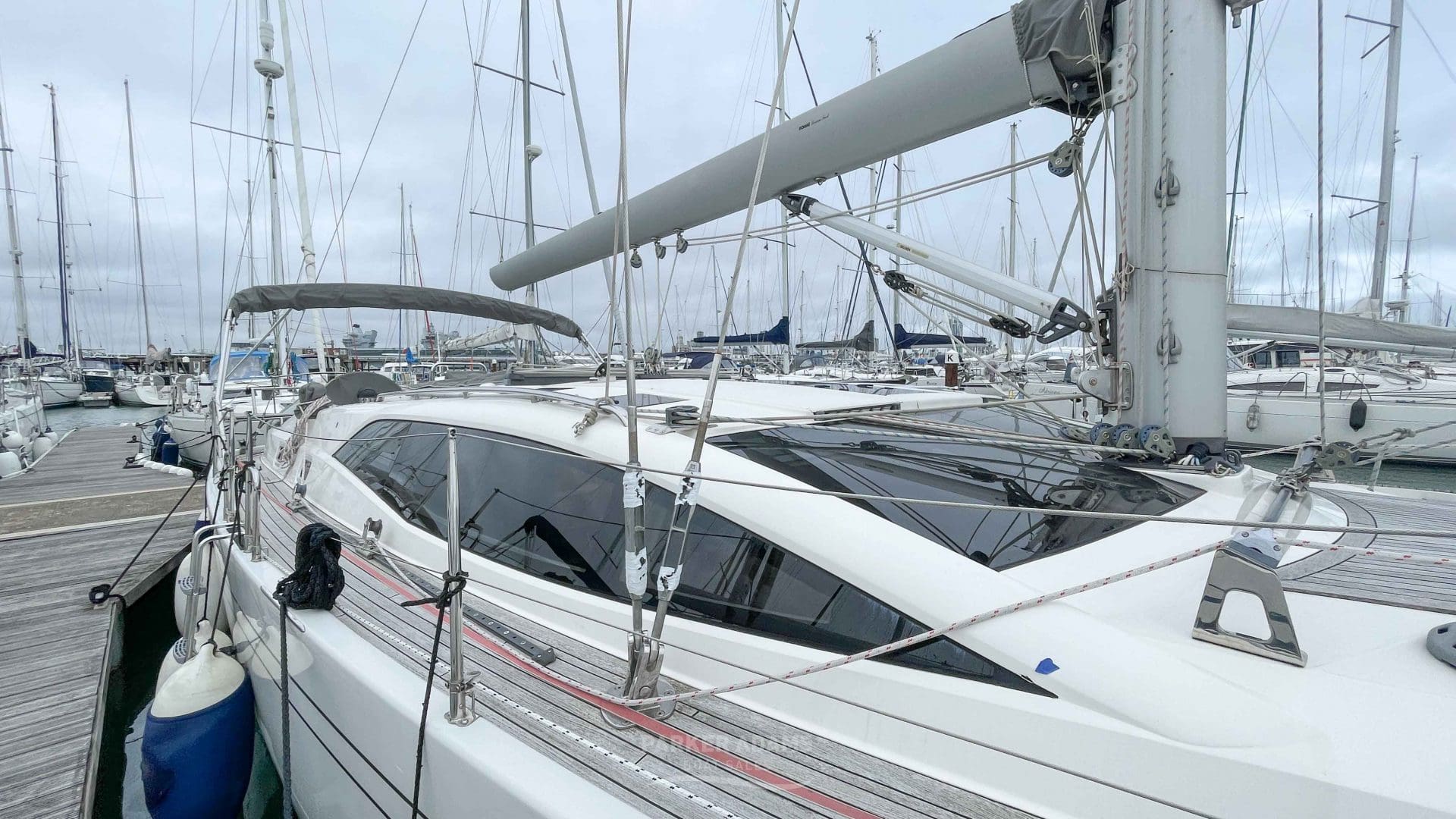 2014 - Southerly 47 with in-boom furling and air con | Parker Adams ...