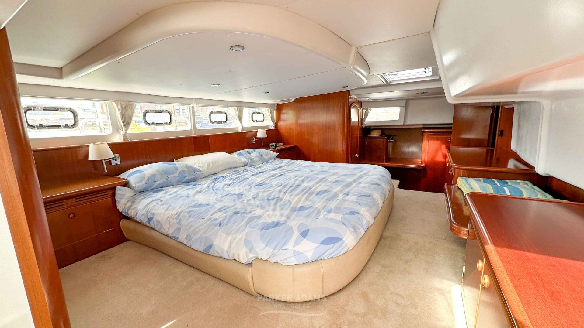 2003 – Lagoon Powercat 43 with Twin KAMD300 engines | Parker Adams Boat ...