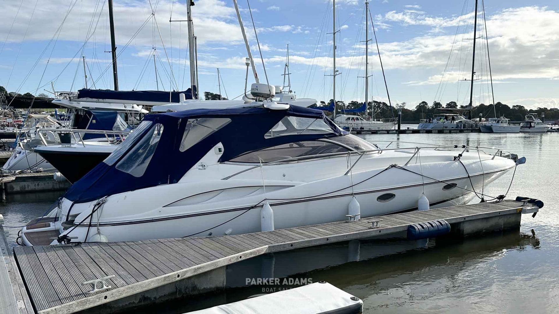 1999 – Sunseeker Hawk 34 with Twin Volvo Penta KAD 300 Engines | Parker ...