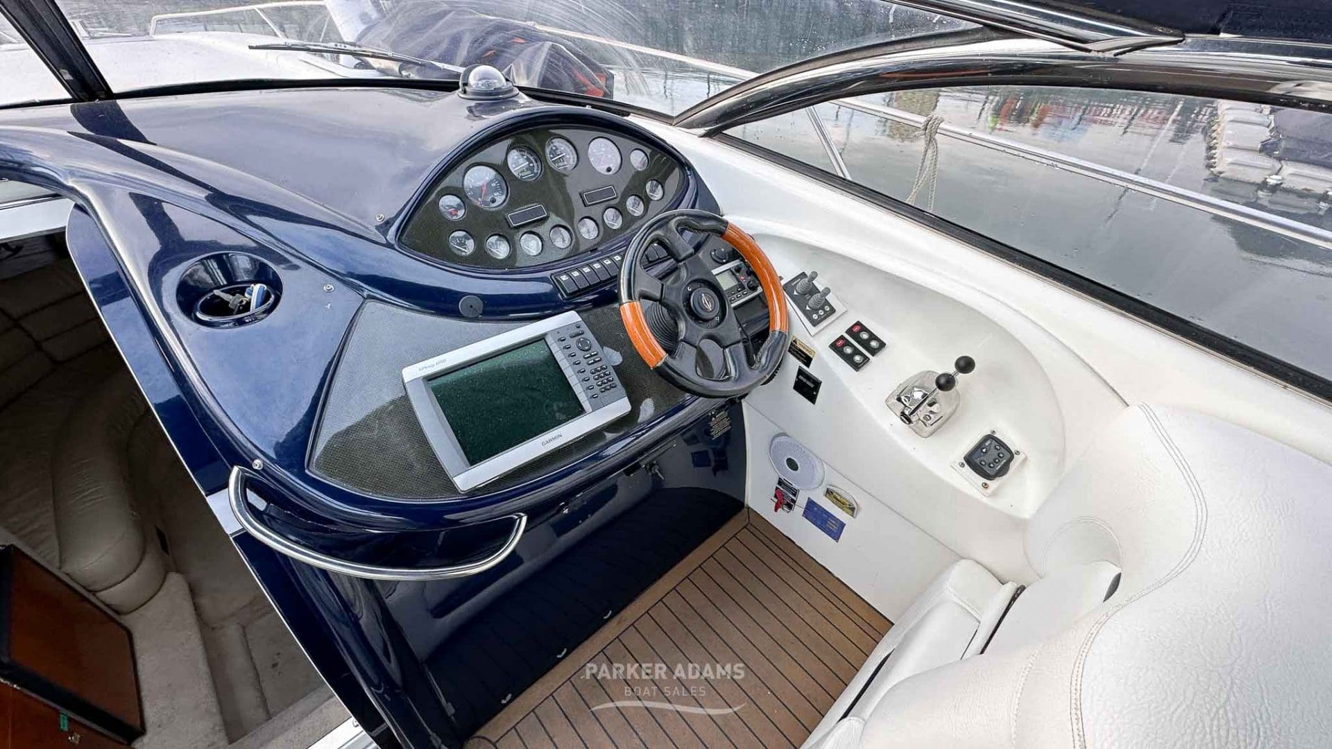 1999 – Sunseeker Hawk 34 with Twin Volvo Penta KAD 300 Engines | Parker ...