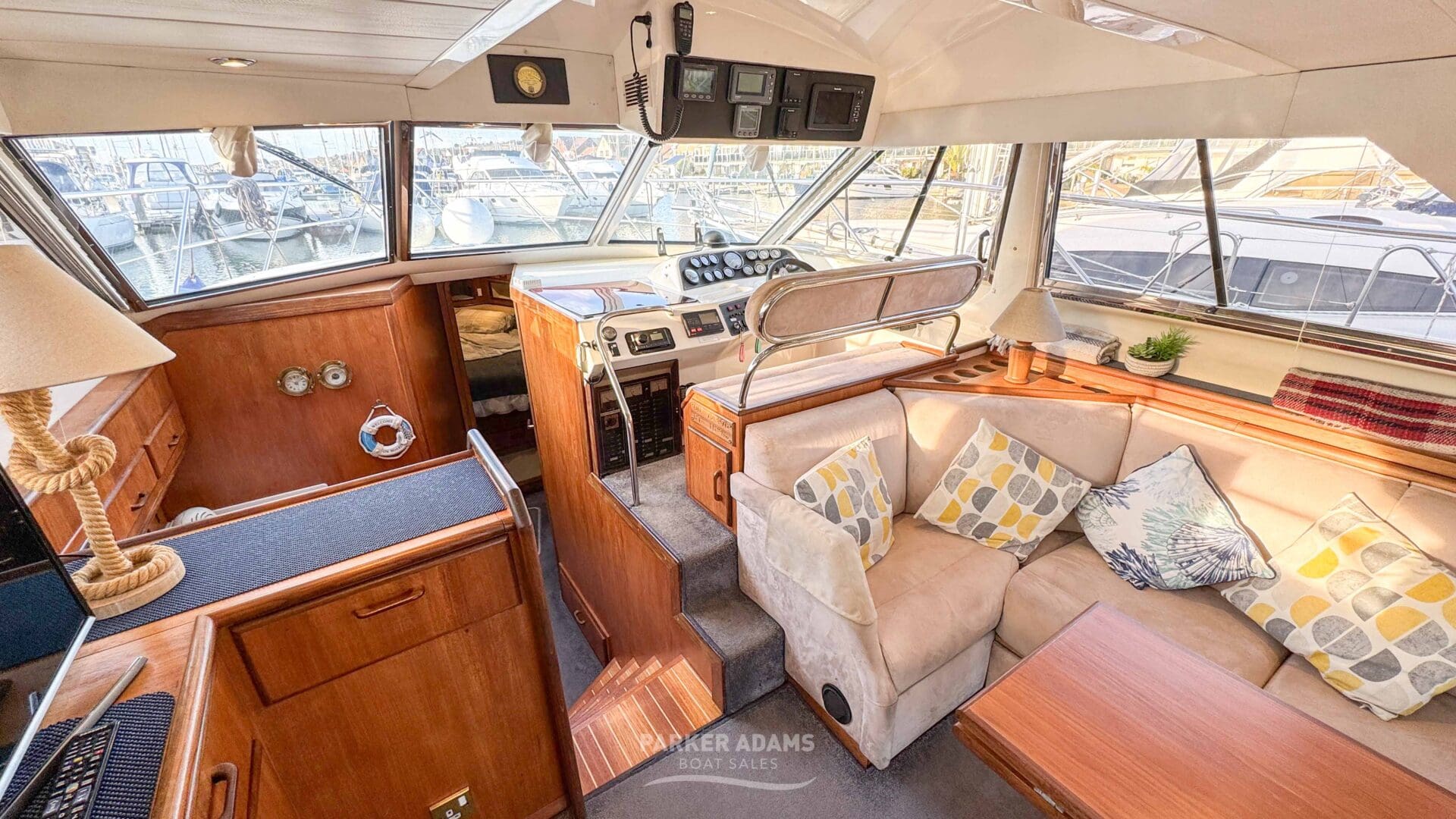 1990 – Fairline Phantom 41/43 with twin Caterpillar 375hp engines ...