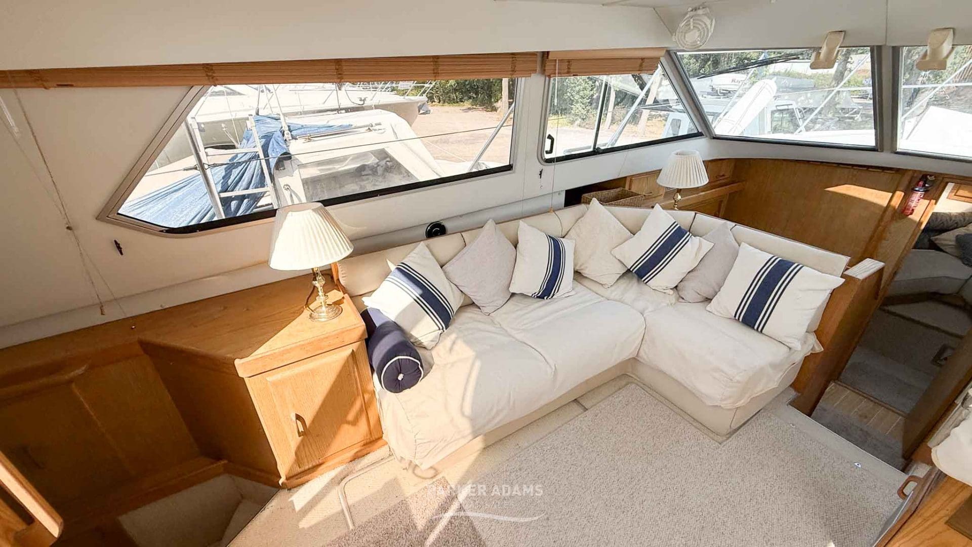 1991 – Fairline Turbo 36 with Twin Volvo Penta TAMD61A engines | Parker ...