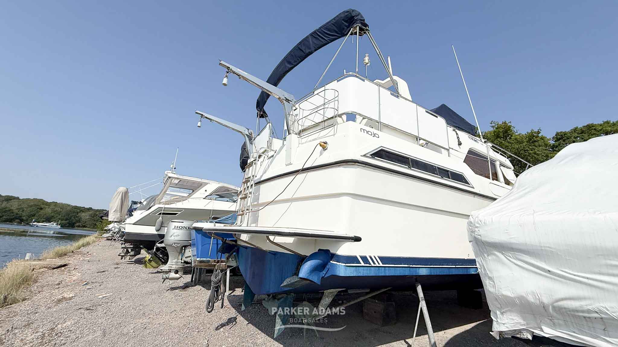 1991 – Fairline Turbo 36 with Twin Volvo Penta TAMD61A engines | Parker ...